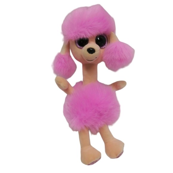 Ty | Toys | Ty Beanie Boos Camilla Pink Poodle Dog Plush 8 Inch Stuffed ...